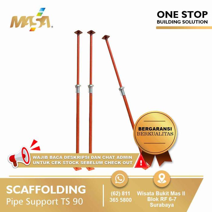 Jual PIPE SUPPORT TS 90 SCAFFOLDING STEGER PERANCAH MURAH BERKUALITAS ...