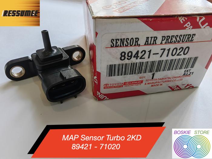 Jual MAP Sensor Pressure Turbo Toyota Fortuner Innova Hilux 2KD 89421 ...
