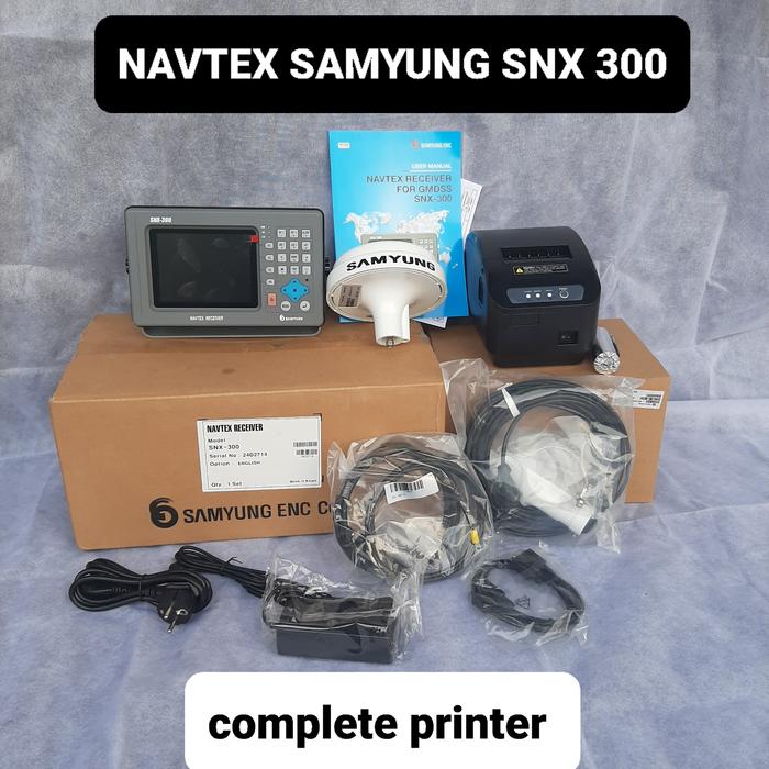Jual navtex samyung snx300 lengkap dengan printer paket Complete ...