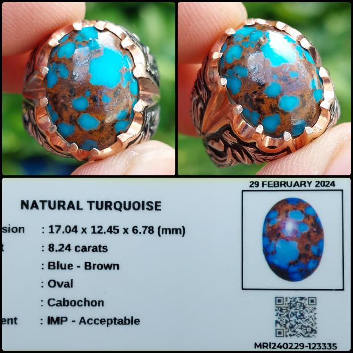 Promo Batu Pirus Persian Blue Natural Turquoise Persia Asli Akik ...