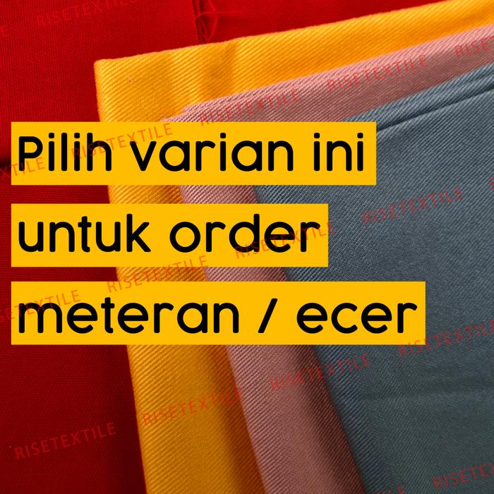 Jual Bahan American Drill UNIONE Kain Warna Kuning Mustard Nomor K061 ...
