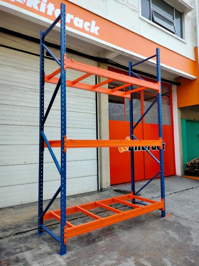 Jual Rak Palet 3 TON KITARACK Pallet Rack Heavy Duty Panjang 2.5 Meter ...