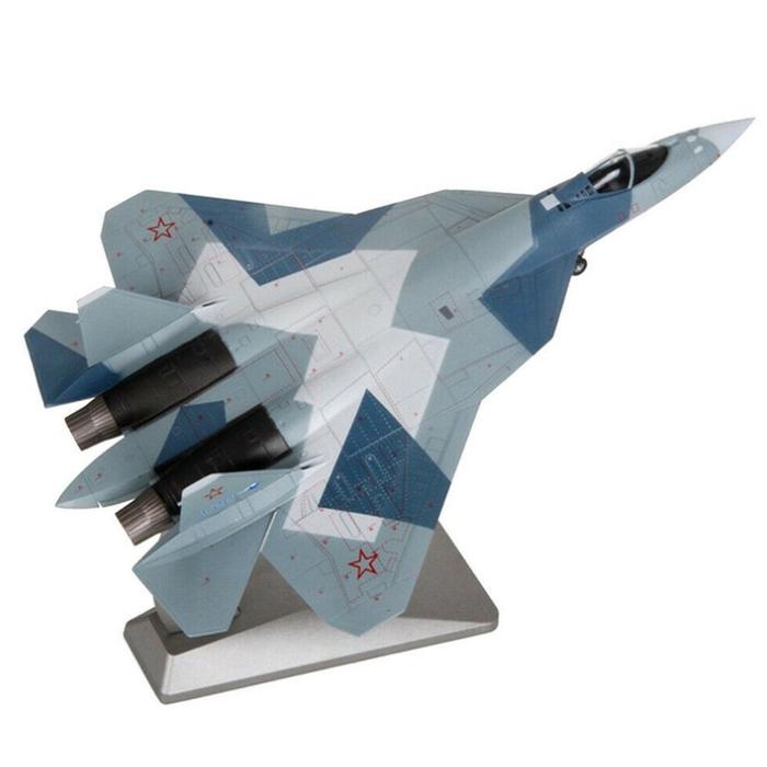 Jual Diecast Pesawat Tempur AF1-0011 Sukhoi SU 57 Scala 1/72 - Jakarta ...
