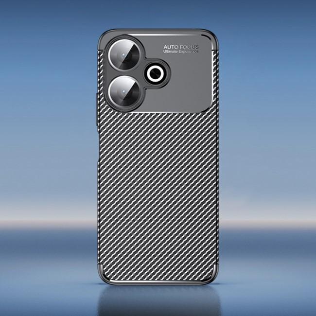 Jual Case POCO M6 4G Rugged Armor Silicone Carbon Soft Casing - Jakarta ...