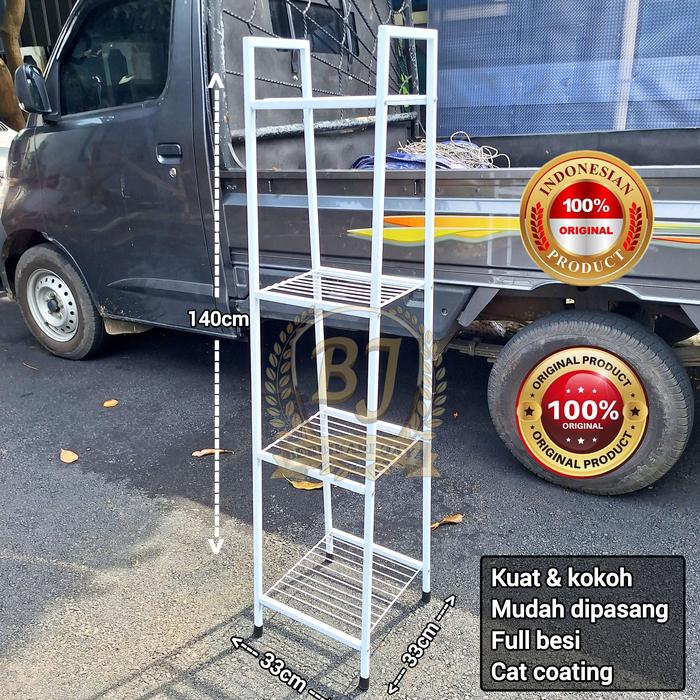 Promo Rak Susun 4 Tingkat / Rak Serbaguna Bahan Besi/ Bisa Untuk Rak ...