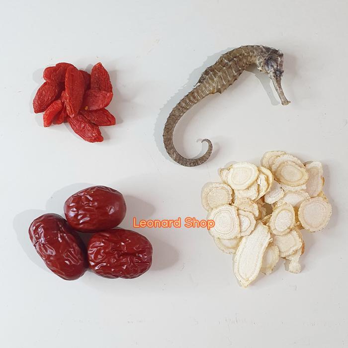 Jual Paket Racikan Campuran Kuda Laut + Ginseng + Tongkat Ali DLL Teh ...