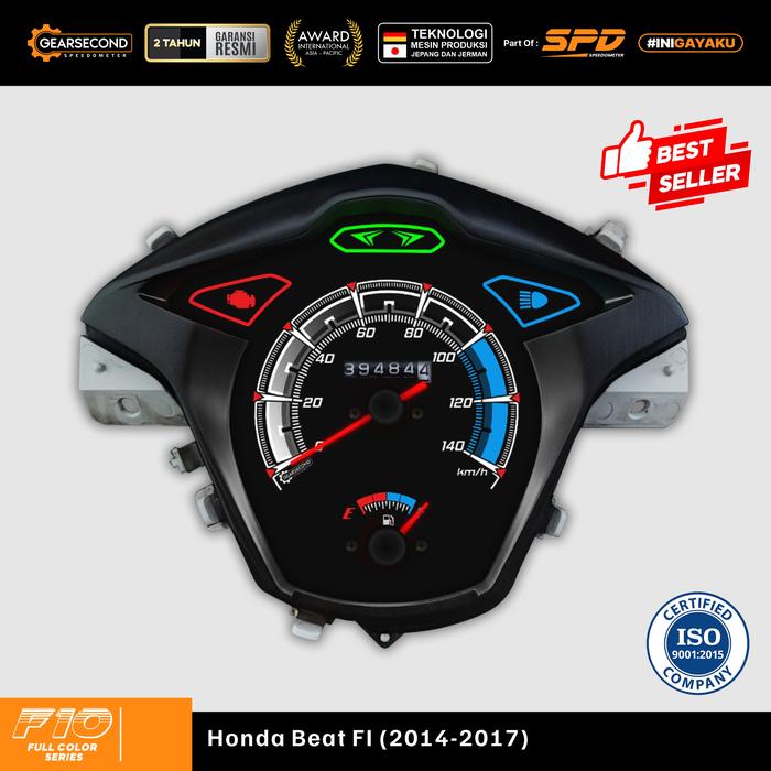Jual MODIFIKASI PANEL SPEEDOMETER BEAT FI BEAT POP - GEARSECOND - F10 ...