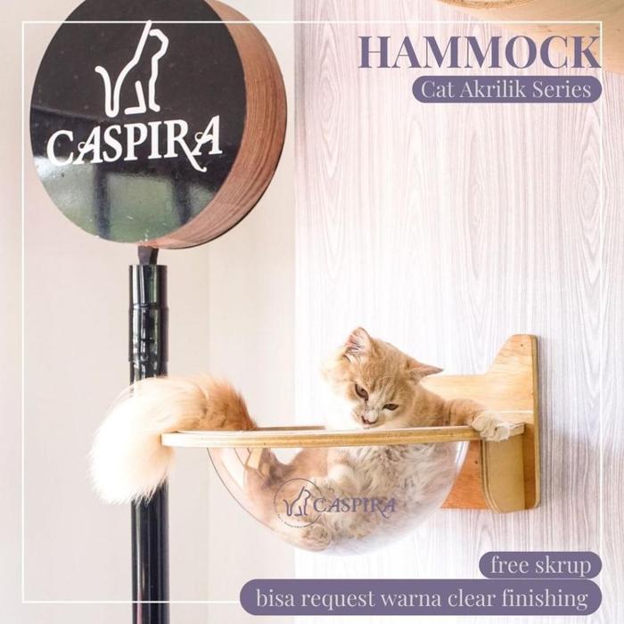 Jual [AG] Caspira Cat Play - Hammock Kucing Akrilik - Cat Bowl - Cat ...