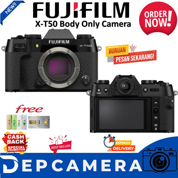 Jual Fujifilm X-T50 Body Only Digital Mirrorless Camera Fuji xt50 Body Only XT-50 Body Only X ...