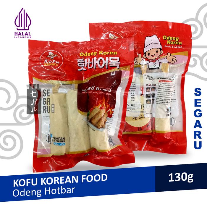 Promo KOFU Odeng Stick Hotbar Korean Fish Cake Halal 200gr - Kota ...