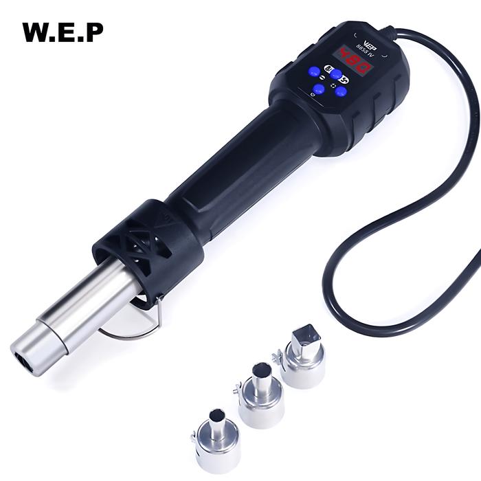Promo WEP 8858-IV Blower Uap Portable Hot Air Gun 700W LED Digital for ...