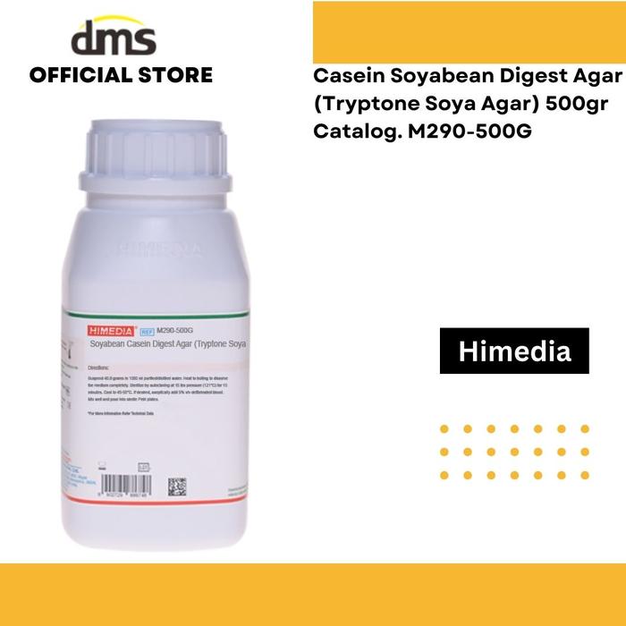 Jual Casein Soyabean Digest Agar (Tryptone Soya Agar) Himedia - Kab ...