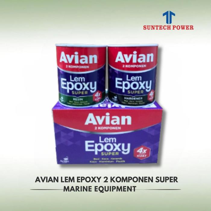 Jual Lem Epoxy Avian 2 Komponen Super 4x Lebih Kuat Set Resin ...