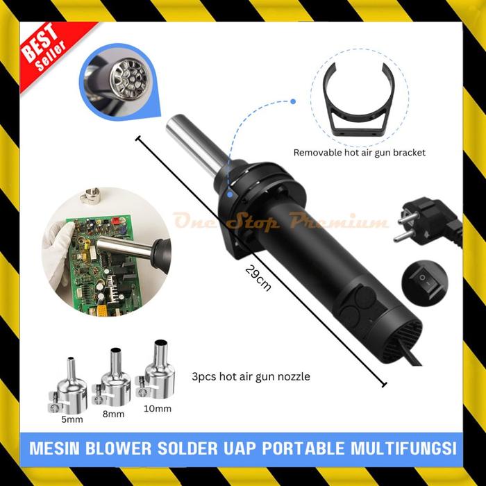Jual Mesin Alat Blower Pemanas Timah Solder Uap Portable Quick Heat Air ...