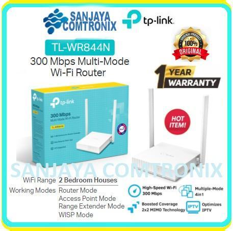 Jual EF TP-Link TL-WR844N 300 Mbps Multi-Mode Wi-Fi Router TPLink ...