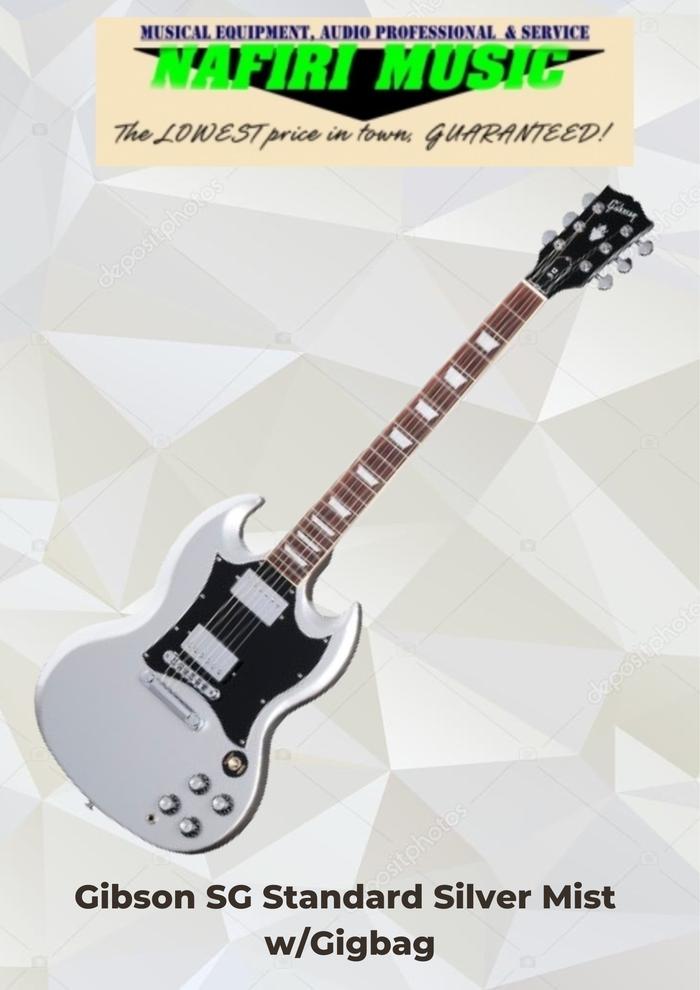 Jual Gibson SG Standard Silver Mist w/Gigbag - Jakarta Utara - Nafiri ...