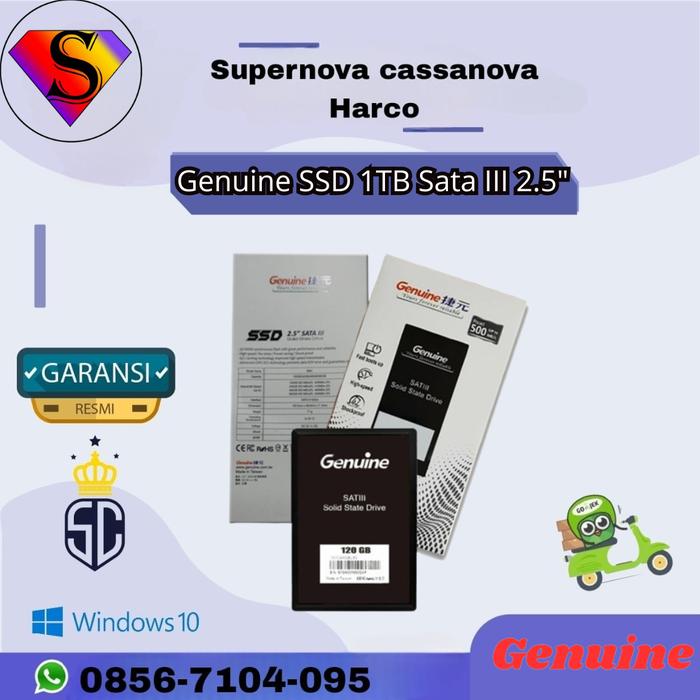 Jual Genuine SSD 1TB Sata III 2.5" - Garansi 3 Tahun - Jakarta Pusat - Supernova Computer HARCO ...