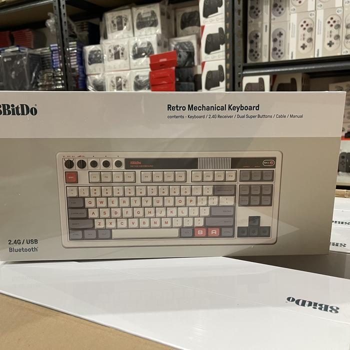 Promo 8Bitdo Retro Mechanical Keyboard Wireless Portable for Windows ...
