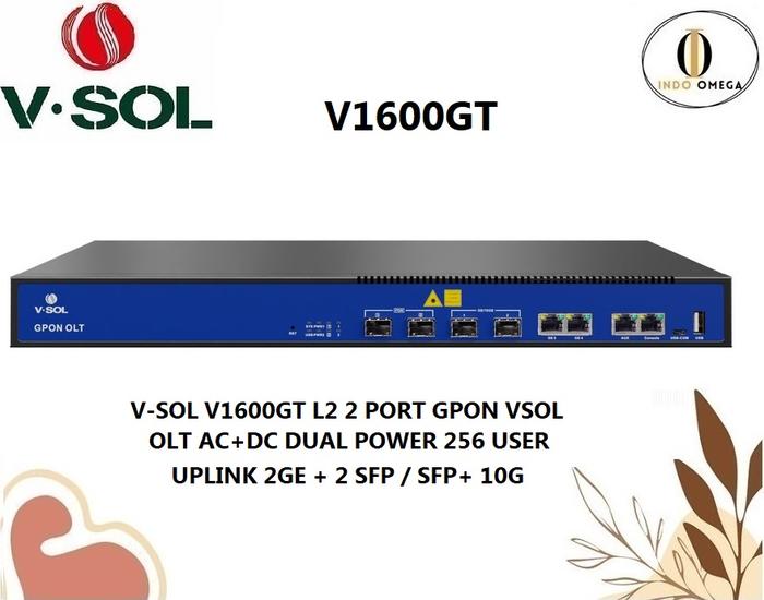 Jual VSOL V1600GT L2 2 PORT GPON V-SOL OLT V1600 GT - Jakarta Pusat - INDO OMEGA | Tokopedia