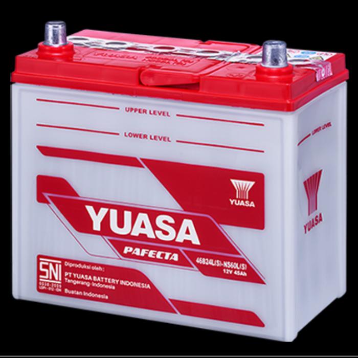 Jual Yuasa Pafecta NS-60L(S) 46B24L(S) Accu Aki Mobil Basah 12 Volt 45 Ampere Ah Ford Laser Lynx ...