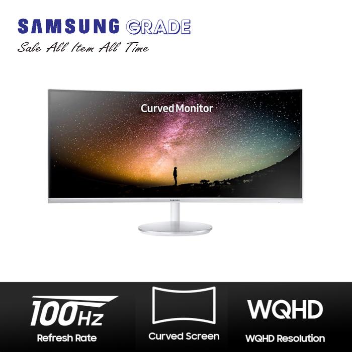 Jual SAMSUNG 34" QLED Curved Monitor CF791 with Ultra-Wide Screen - LC34F791WQE - Kota Semarang ...