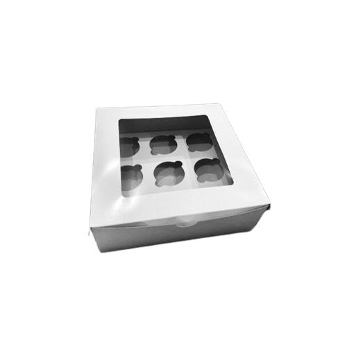Jual Box Duplex Sekat Isi 9 Dus Packaging Cupcake Ukuran 25x25x9cm ...