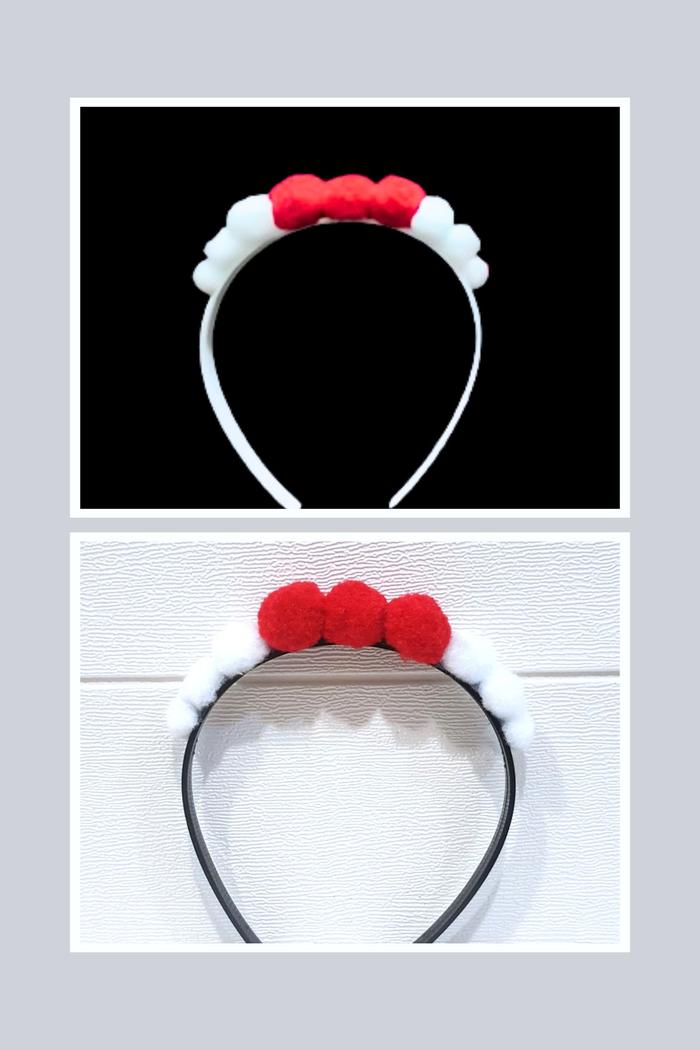 Jual Bando POM POM MERAH PUTIH - Acc Kemerdekaan RI - merah tngh pom ...