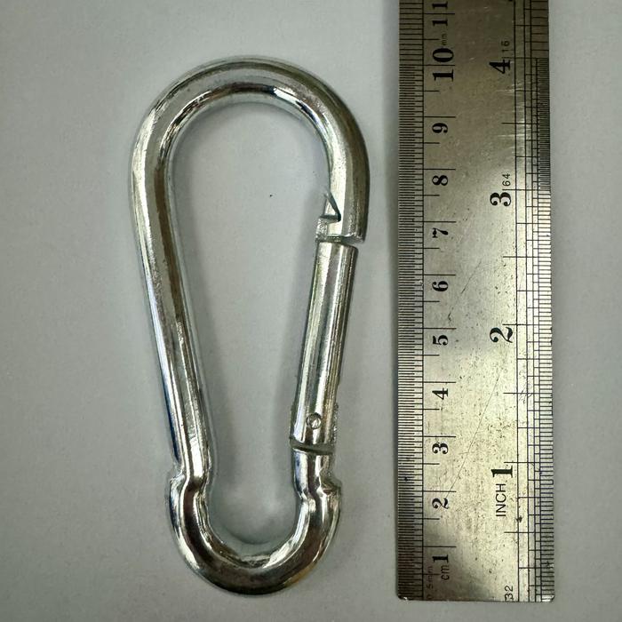 Jual Karabiner 10cm Snap Hook Lock Carabiner Stainless 304 Steel - 10cm ...