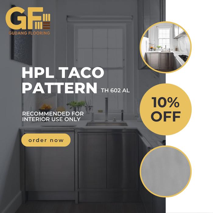 Jual HPL Taco Pattern TH 602 AL/ Pelapis meja Furniture HPL kayu ...