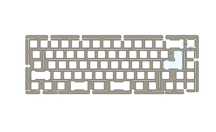 Jual zoom 65 CF plate mechanical keyboard - Kota Tangerang Selatan ...
