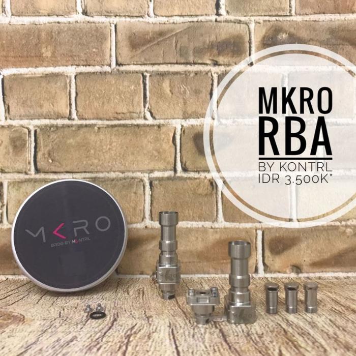 Jual Authentic MKRO RBA by KONTRL - Jakarta Pusat - Cikini Vape | Tokopedia