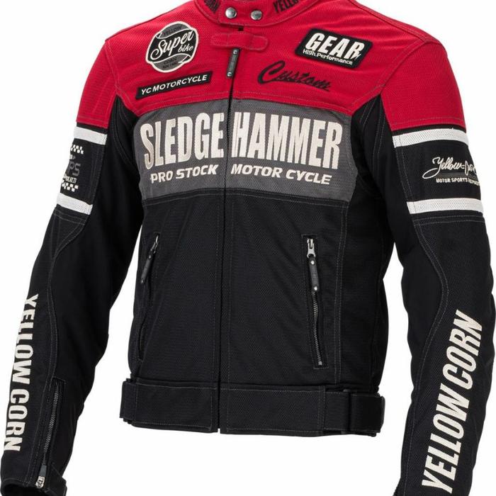 Jual YELLOW CORN BB-2104 Mesh JACKET RED TOURING - Jakarta Pusat ...