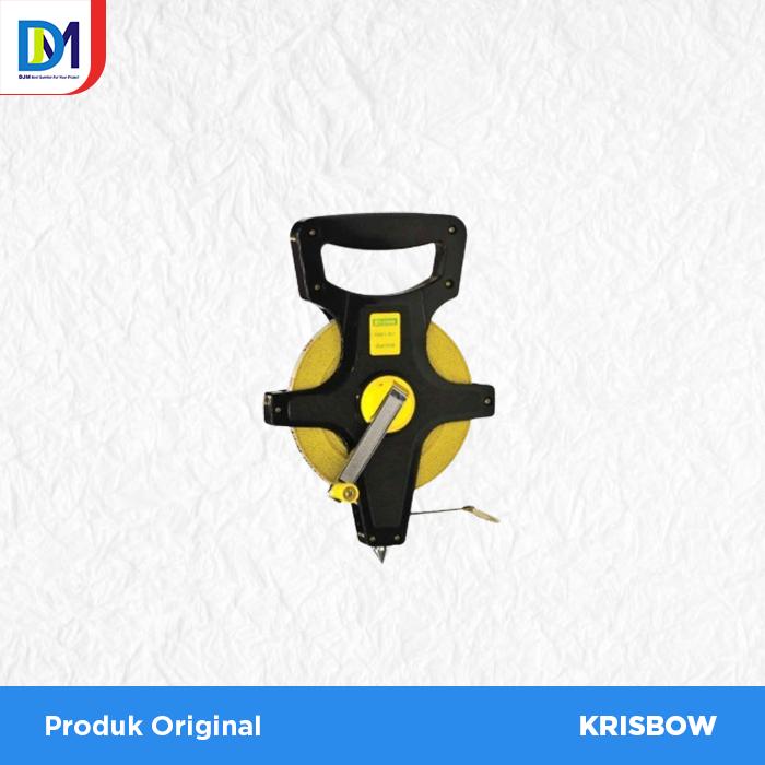 Jual Meteran Gulung Krisbow Roll Meter 30 M Produk Original - Kota ...