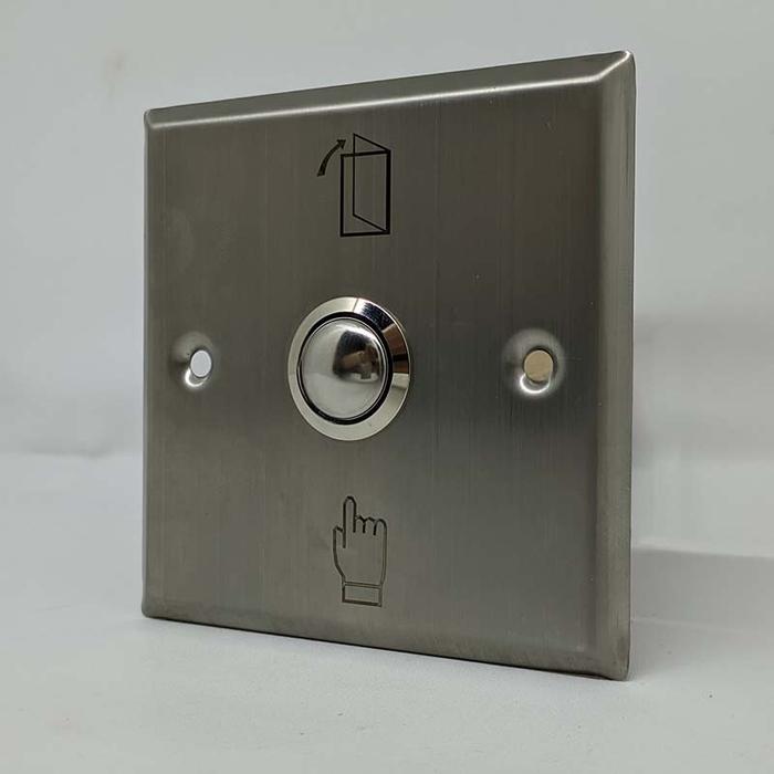 Jual Stainless Steel Exit Button Access Control Tombol Push Akses ...