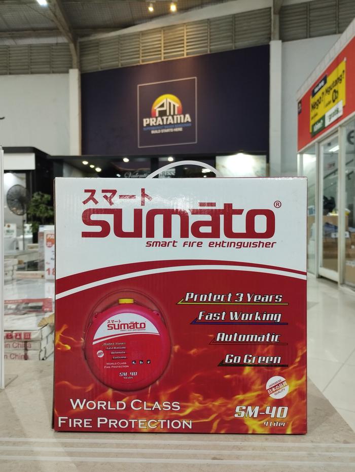 Promo SUMATO SMART FIRE EXTINGUISHER SM-40 Cicil 0% 3x - Kab. Bekasi ...