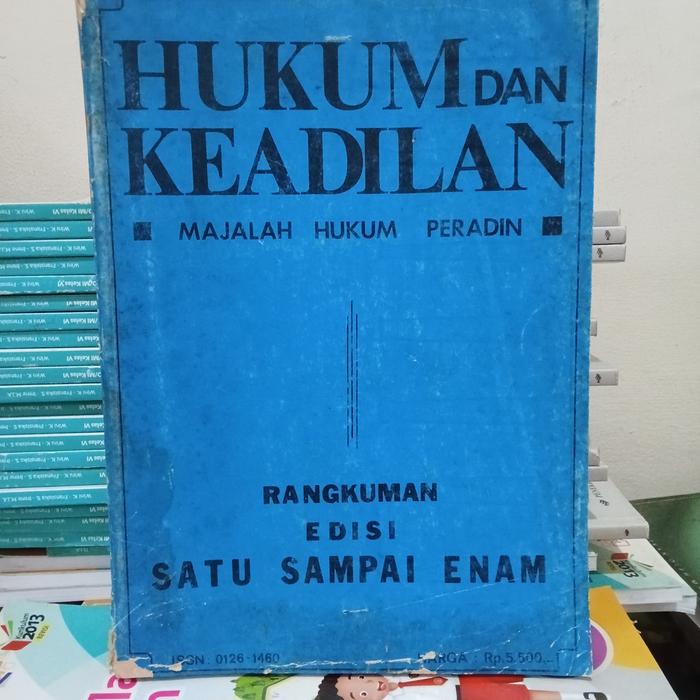 Jual HUKUM DAN KEADILAN MAJALAH HUKUM PERADIN RANGKUMAN EDISI SATU ...