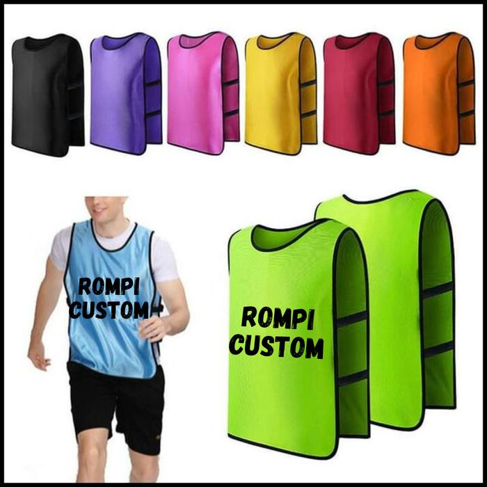 Jual ROMPI LATIHAN CUSTOM SABLON / ROMPI KARET / ROMPI MODEL KARET ...
