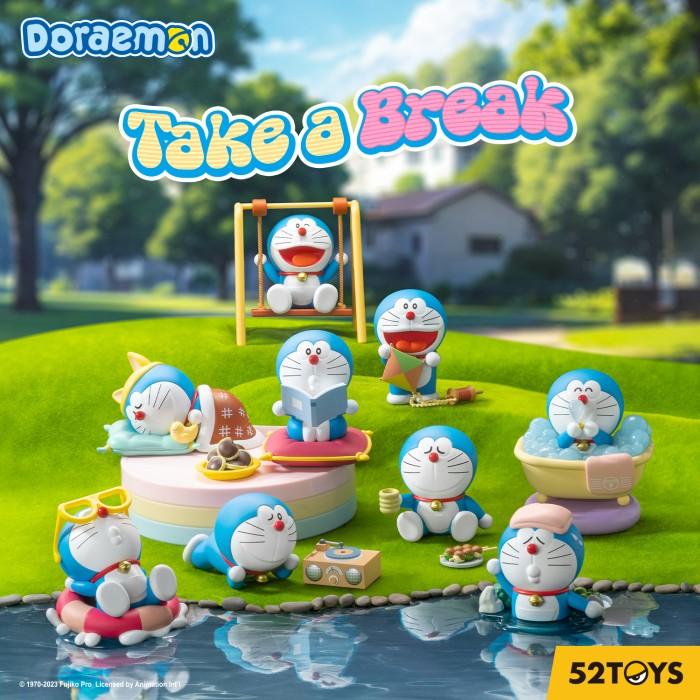 Jual [BLIND BOX RANDOM] 52TOYS Doraemon Take a Break Action Figure ...