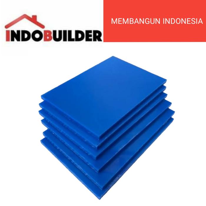 Jual PLAT MC NYLON BIRU TEBAL 12 MM DIMENSI 1.2 X 2.4 METER PER LEMBAR ...