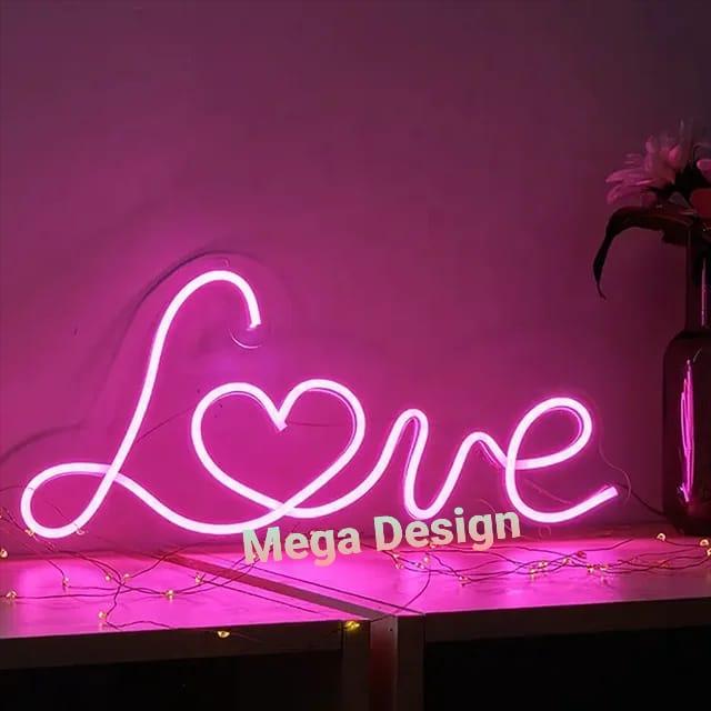 Jual Neon Flex-love-lampu led strip -lampu kamar-lampu hias-kado ...