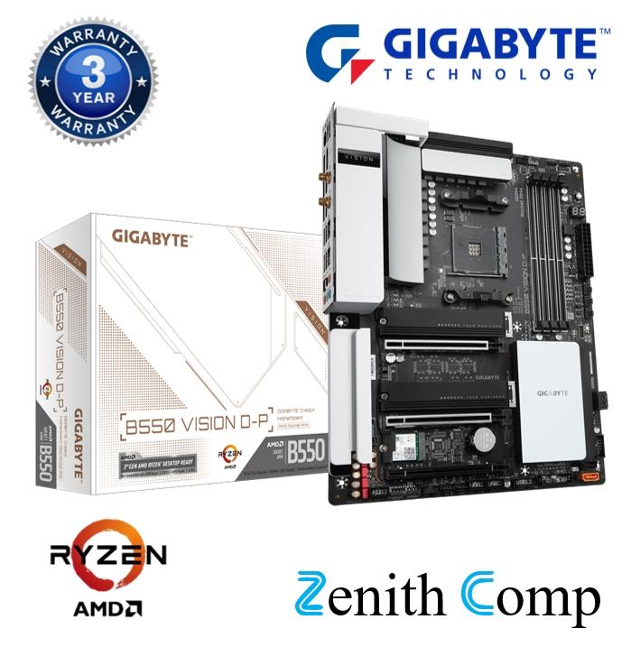 Jual Motherboard GIGABYTE B550 VISION D-P - Kota Pekanbaru - Zenith ...