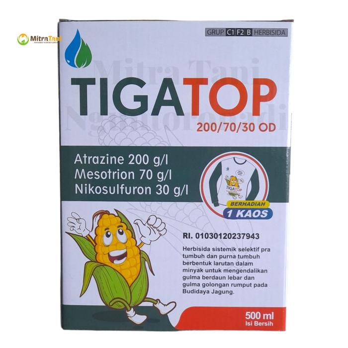 Jual Herbisida Selektif Jagung Tigatop 300 OD Cap Mahakam 500ml - Kab ...