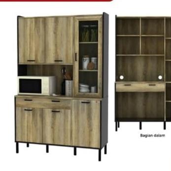 Jual LEMARI SAYUR 3 PINTU LEMARI SAYUR 2 PINTU LOTUS KC 120 80 JAZZ ...