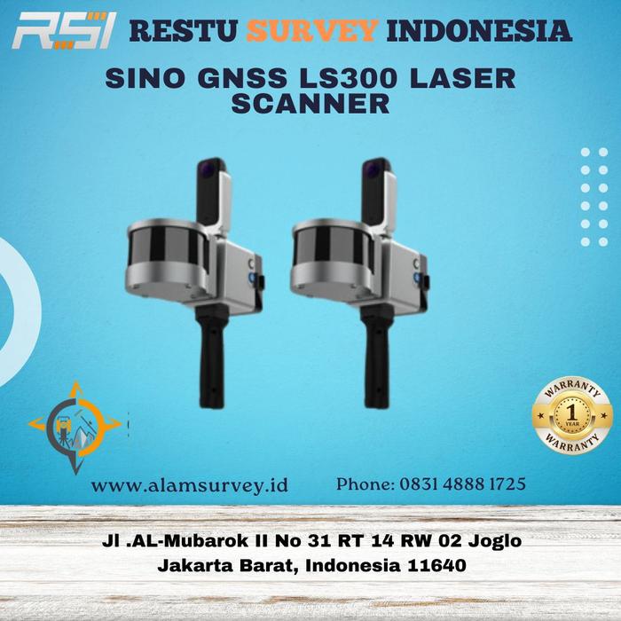 Jual SINO GNSS LS300 LASER SCANNER / LIDAR LS300 SINOGNSS - Jakarta ...