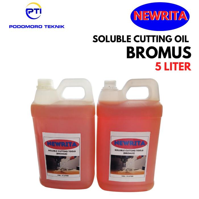 Jual Bromus Soluble Cutting Oil Oli Cutting Coolant Mesin CNC Milling ...