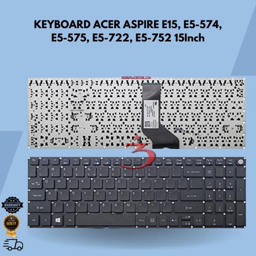 Jual Keyboard Acer ASPIRE E15, E5-574, E5-575, E5-722, E5-752 15Inch ...