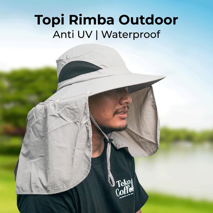 Jual Topi Gunung Topi Mancing Capil Anti Panas UV Matahari Topi Jepang ...