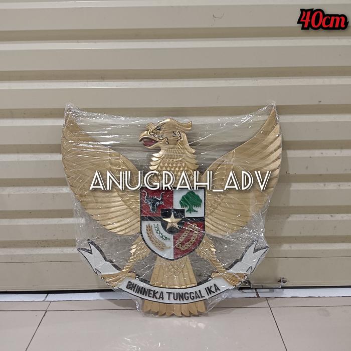 Jual patung hiasan dinding garuda pancasila bahan kayu mahoni ukuran ...
