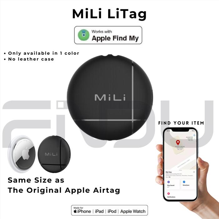 Jual AirTag - MiLi LiTag Key Finder MiTag Smart Locator Apple MFi ...