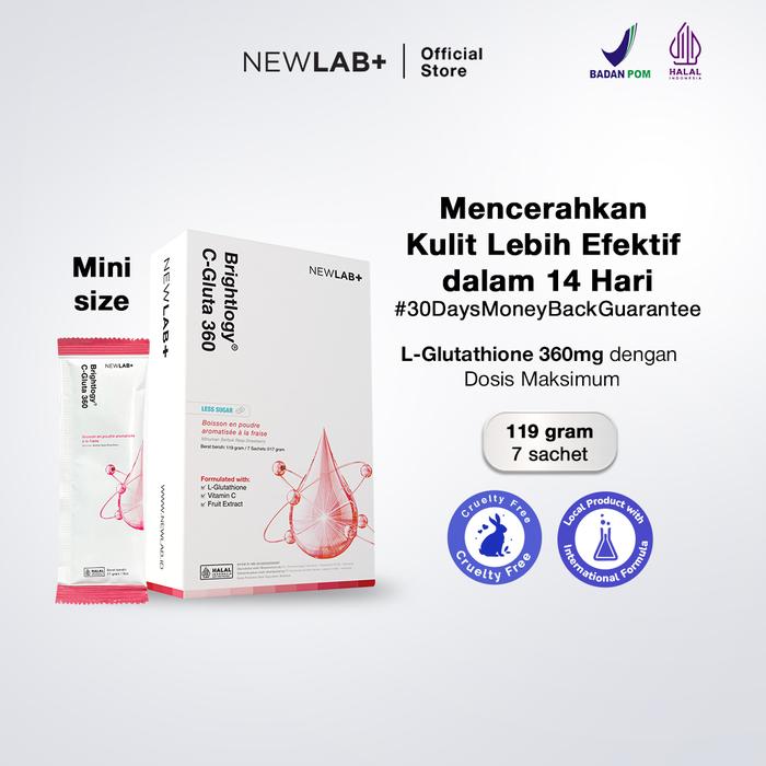 Promo NewLab Mini Brightlogy C-Gluta 360 | Max Dosis L-Glutathione dan Vitamin C - Kab. Bekasi ...